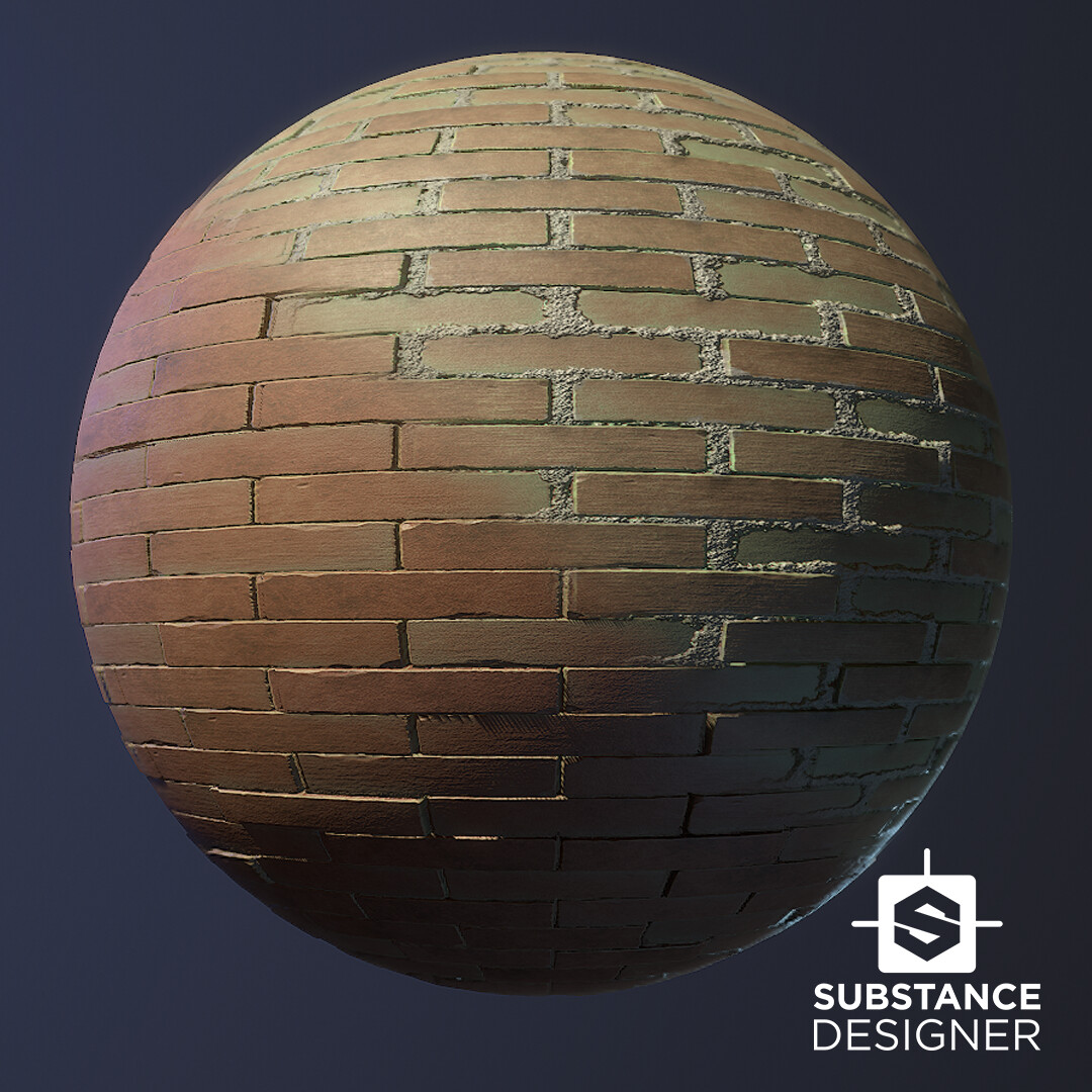 ArtStation - Brick Surface Substance