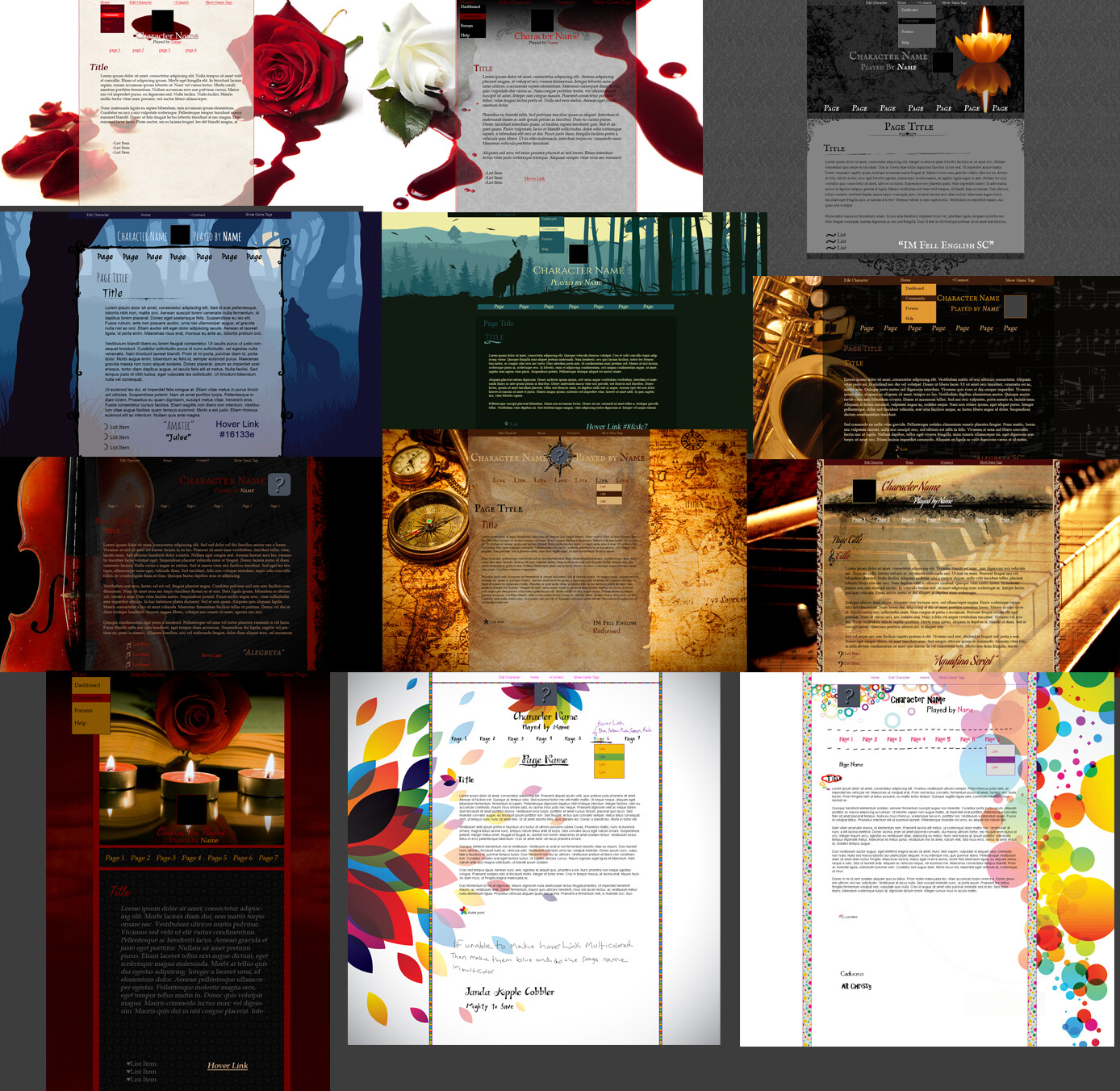 ArtStation - RPR Templates: 2014