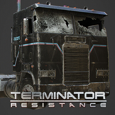 ArtStation - Terminator: Resistance - Tow Truck