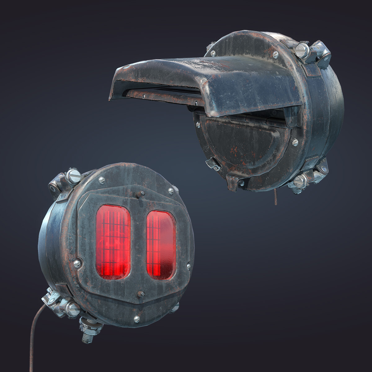 ArtStation - FG-127 Tank Headlight