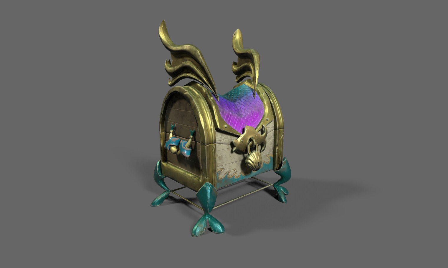 ArtStation - Mermaid Chest