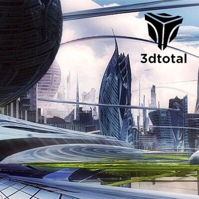 ArtStation - Glass City art for photomanipulation article