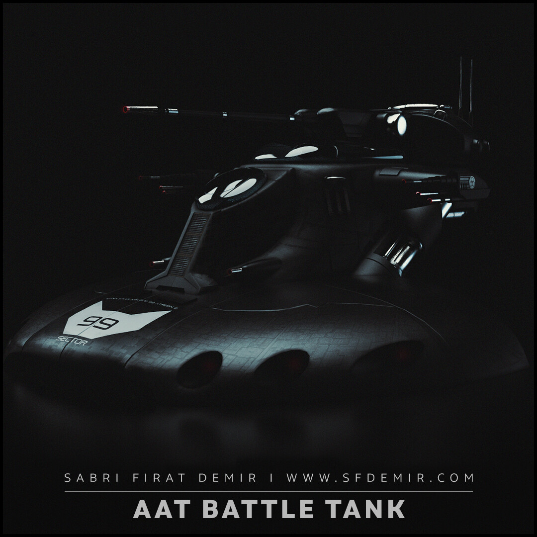 ArtStation - Star Wars AAT Battle Tank