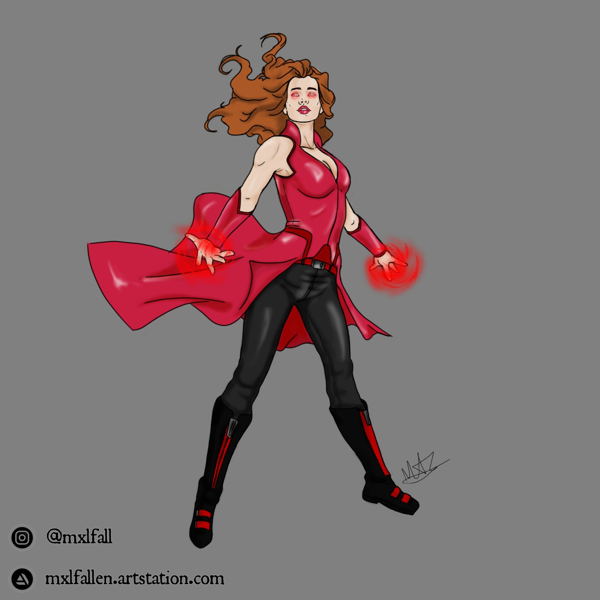 ArtStation - Scarlet Witch