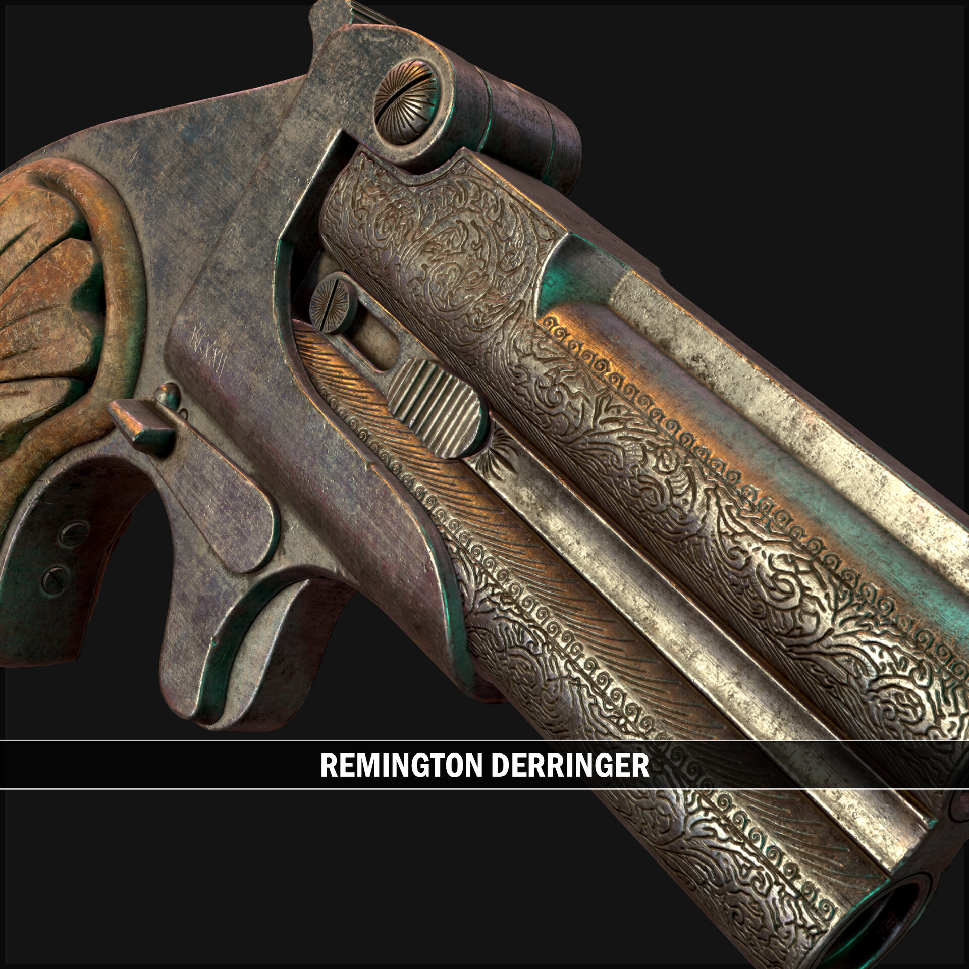 ArtStation - Remington Derringer