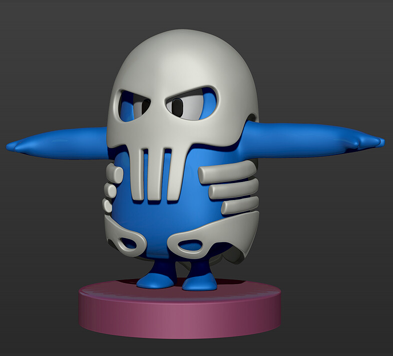 ArtStation - Fall Guys | Skeleton