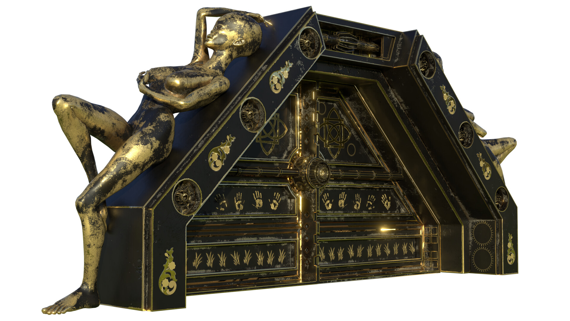 ArtStation - "Ancient alien door"