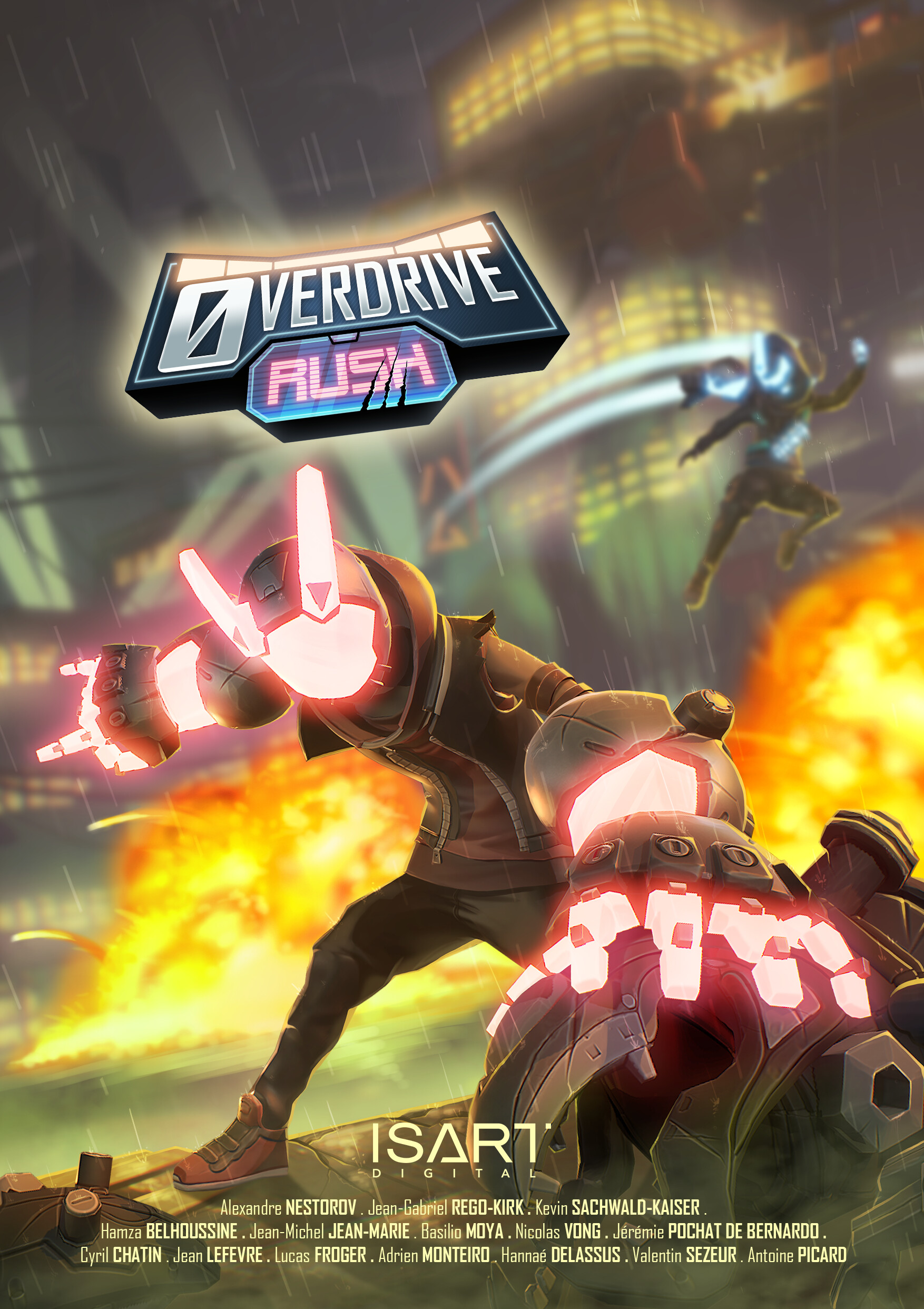 ArtStation - - Overdrive Rush - ISART DIGITAL Graduation Videogame Project 2020