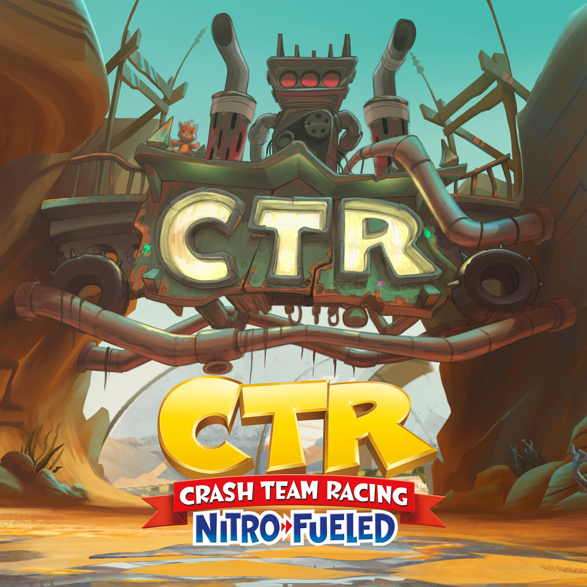 ArtStation - CTR- Megamix Mania - Concept Art