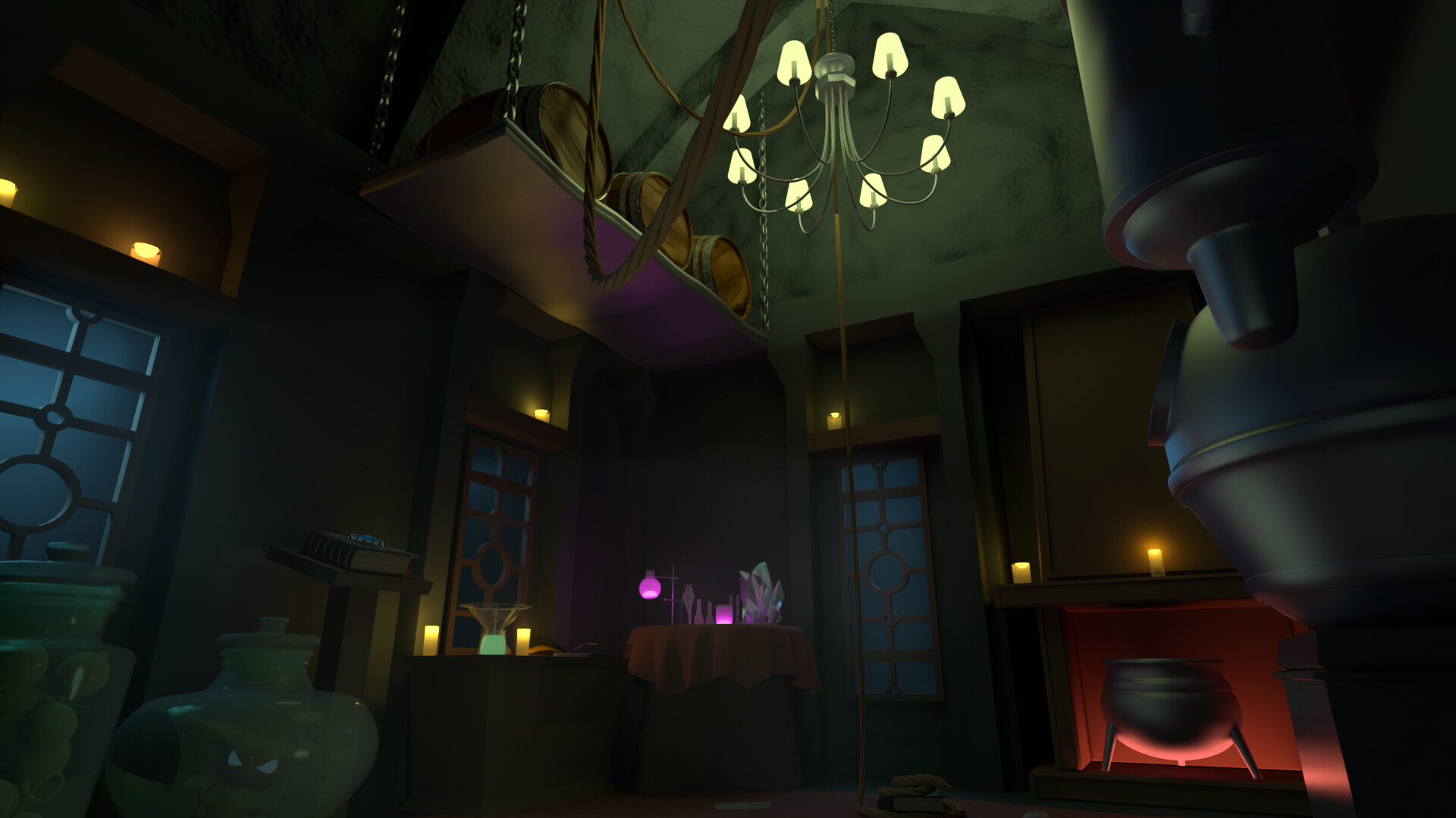 ArtStation - 3D Laboratory Modeling