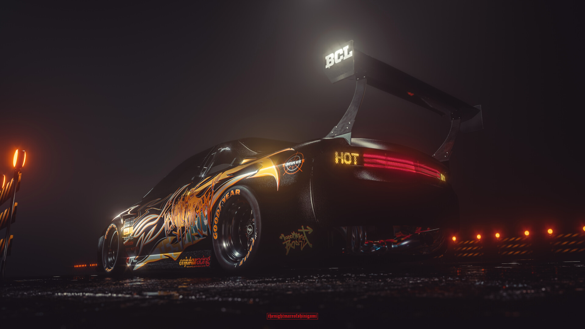 ArtStation - Nissan Formula Drift Inspired "HOTBOI" Silvia S14