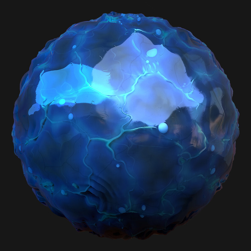 ArtStation - Substance Designer Stylized Water Material