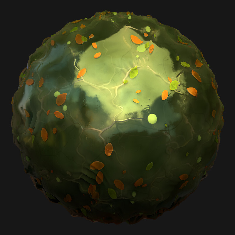 ArtStation - Substance Designer Stylized Lake Water Material