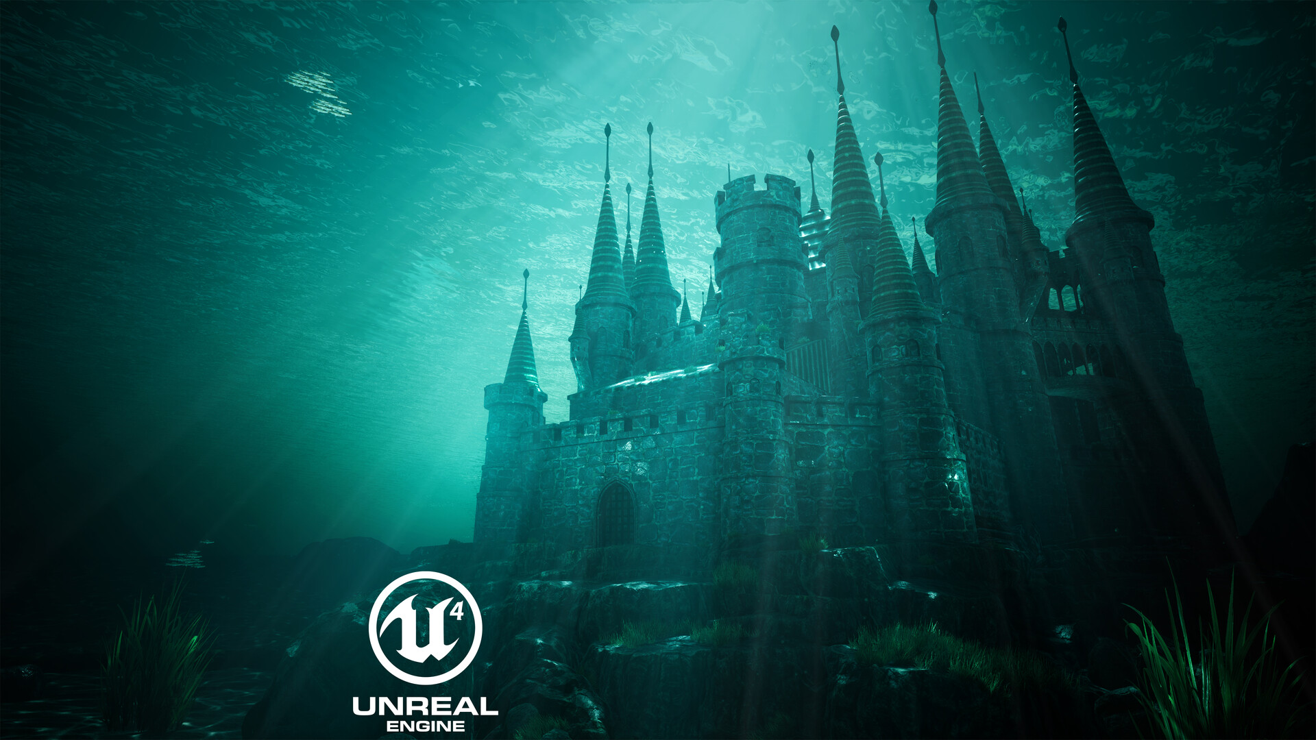 ArtStation - Underwater Castle