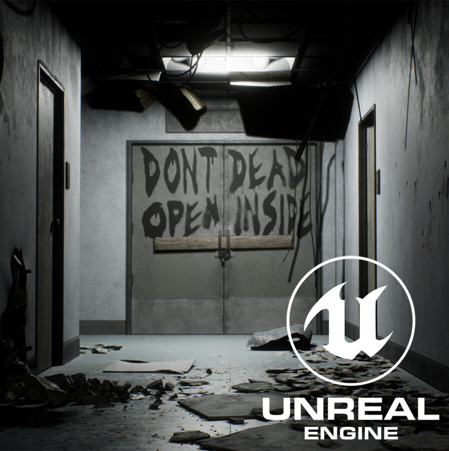 ArtStation - THE WALKING DEAD DONT OPEN DEAD INSIDE