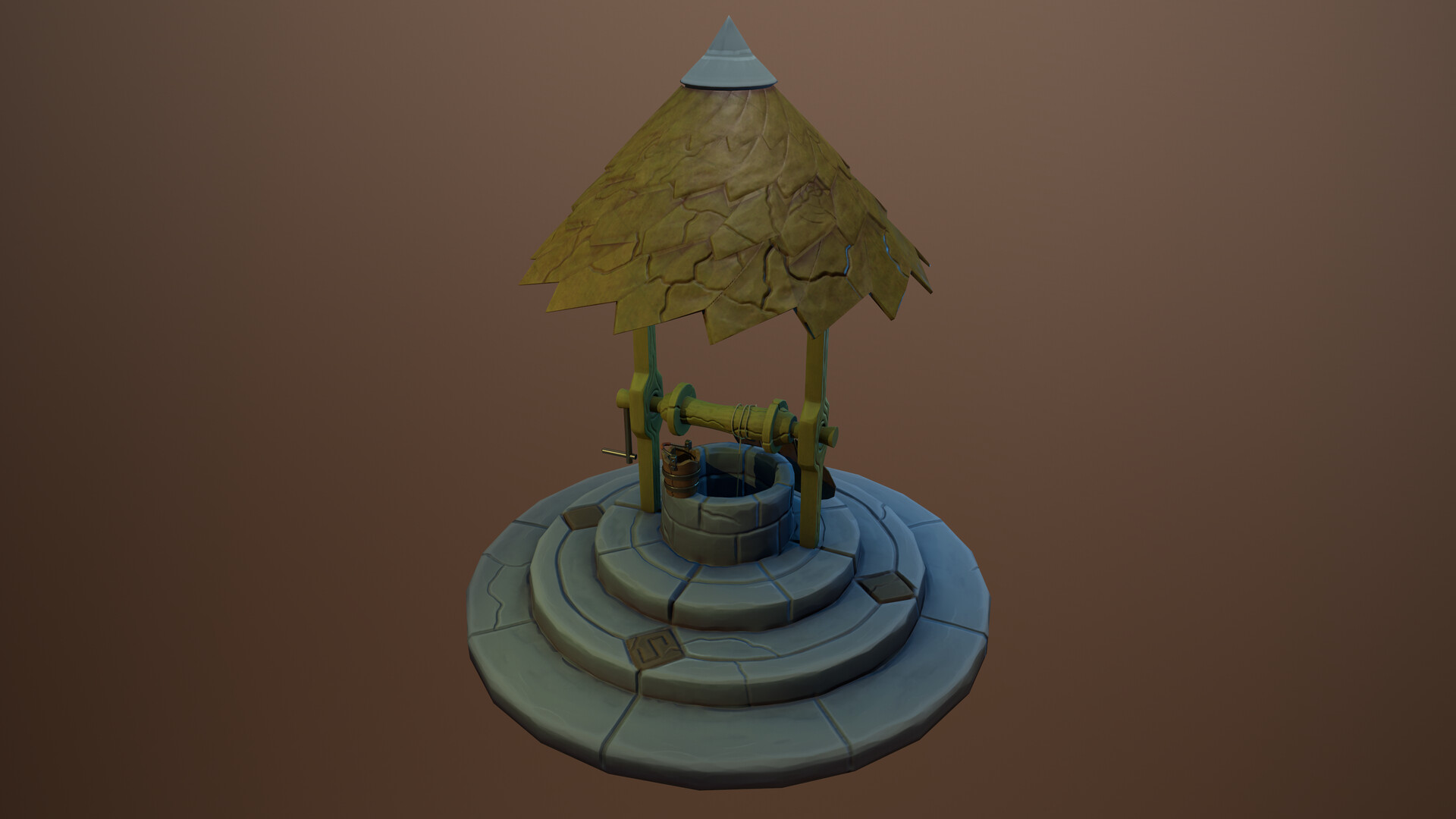 ArtStation - Stylized Water well