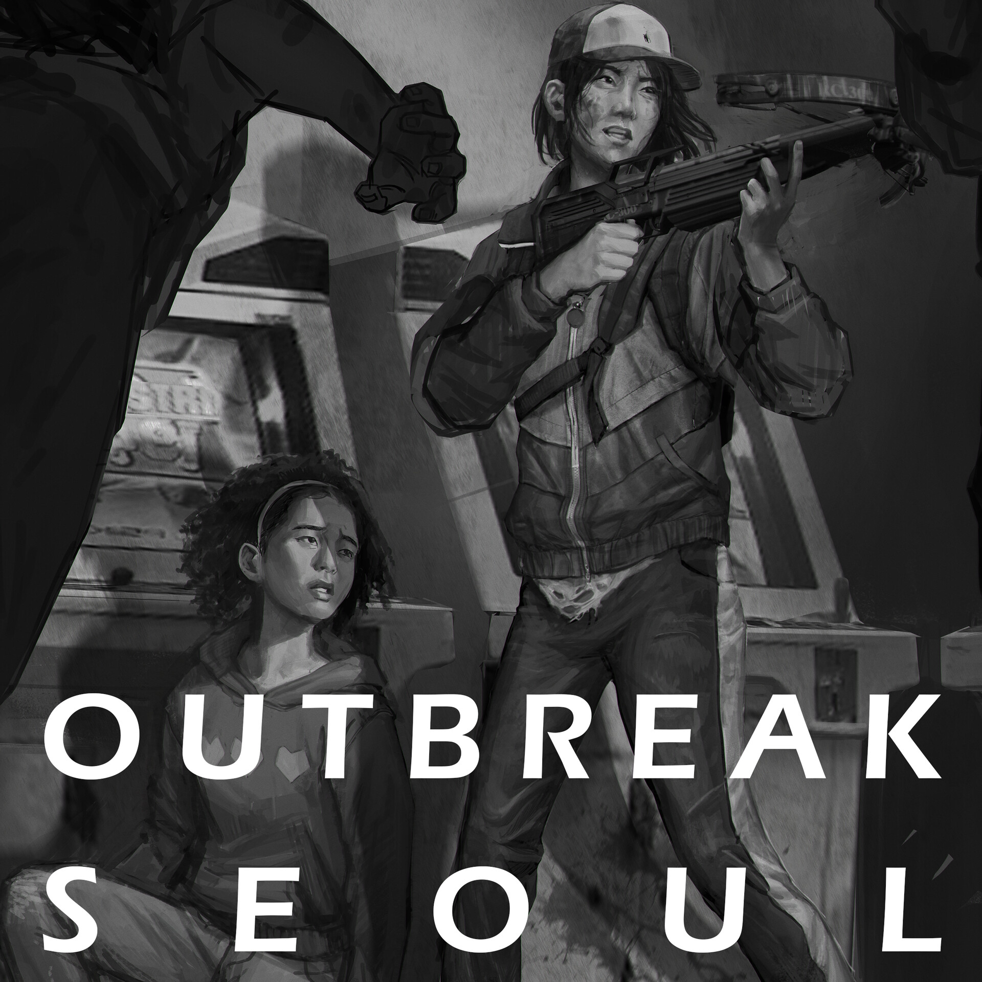 ArtStation - Outbreak: Seoul - Cornered in the Arcade