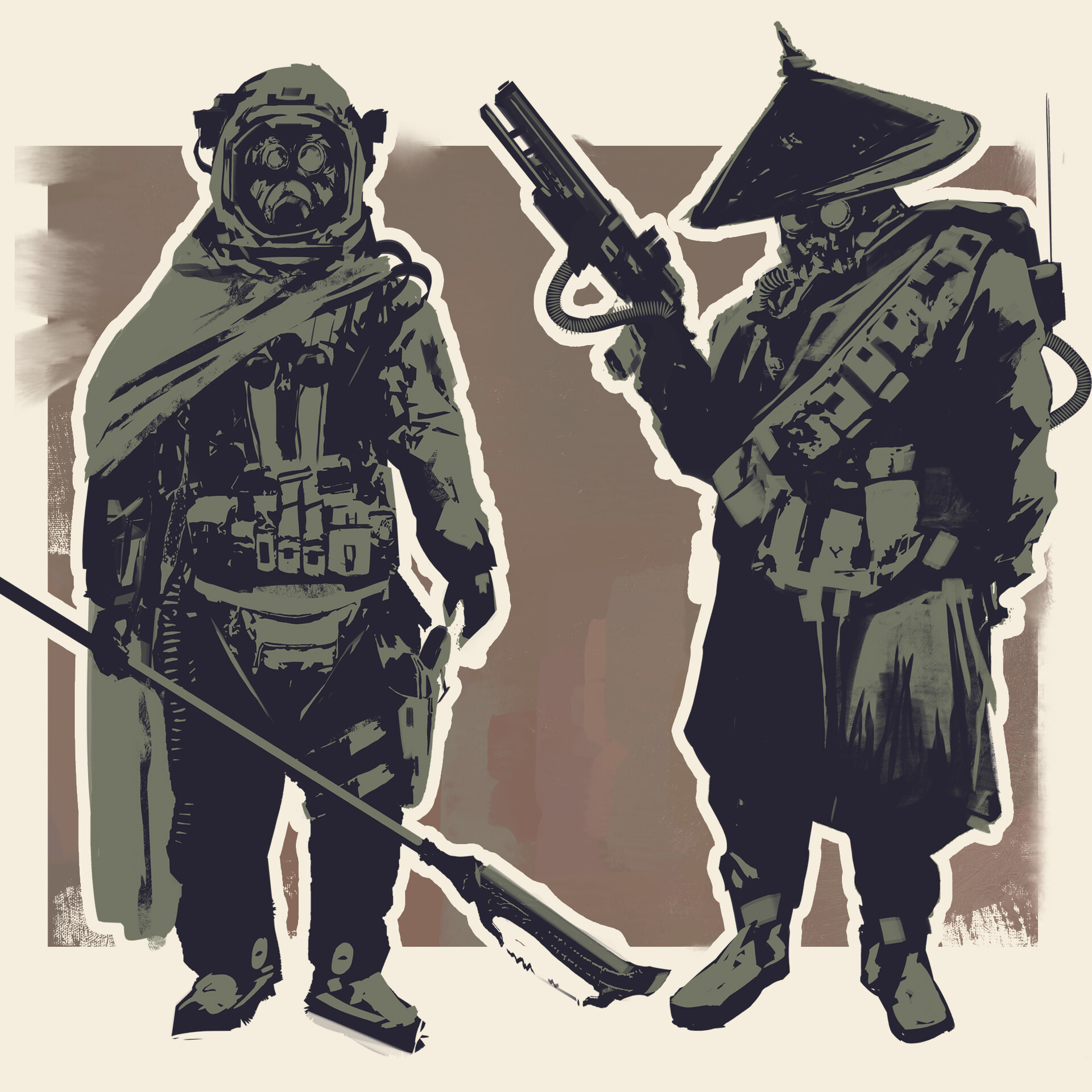 ArtStation - Bounty Sketches