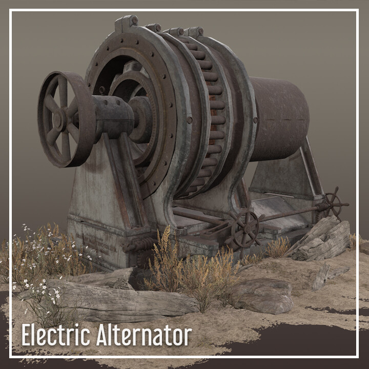 ArtStation - Electric Alternator