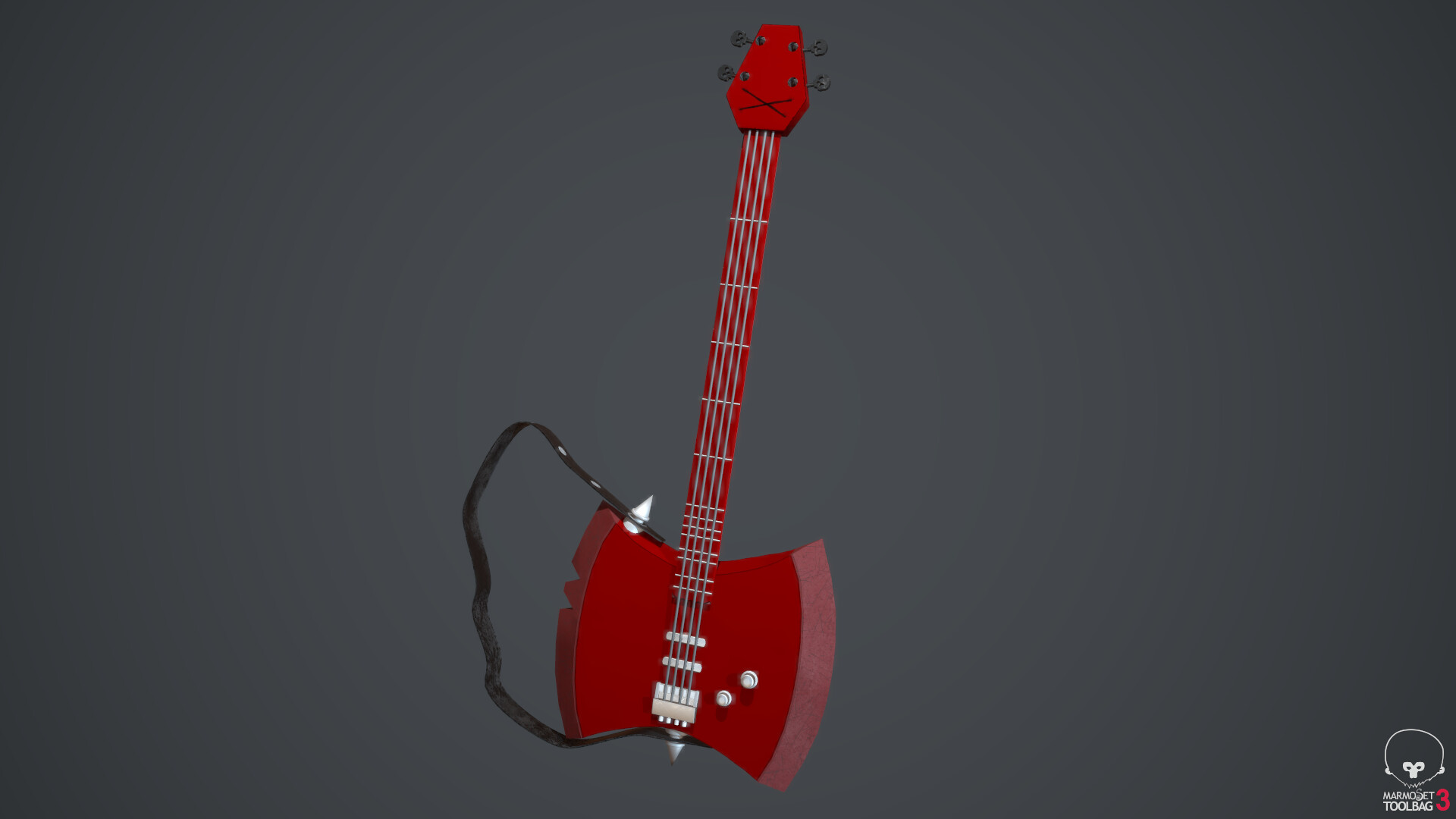 ArtStation - Marceline's Battle-Axe Bass