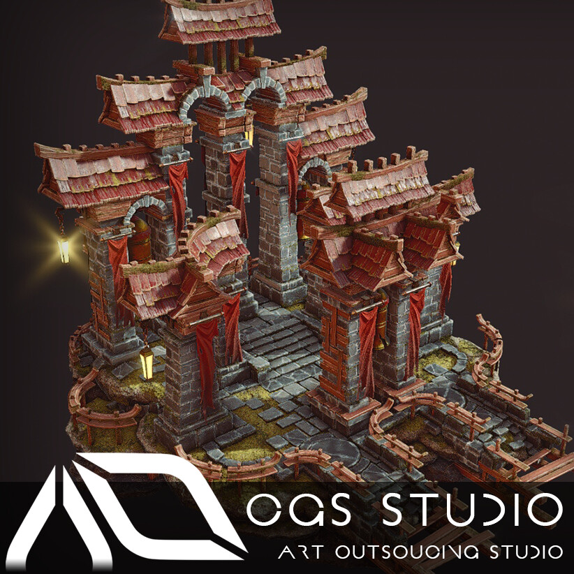 ArtStation - Stylized Fantasy Architecture - Constructor