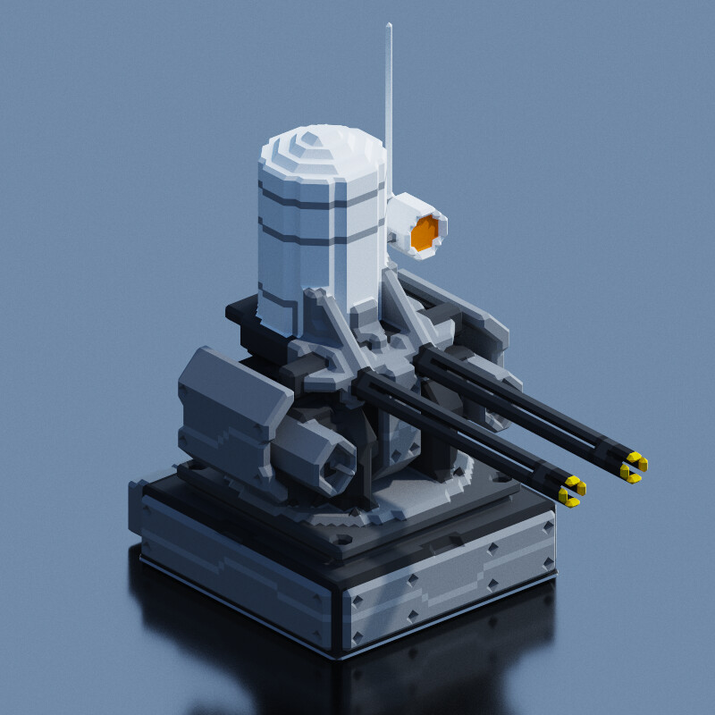 ArtStation - Tower Defense - CISW Turrets