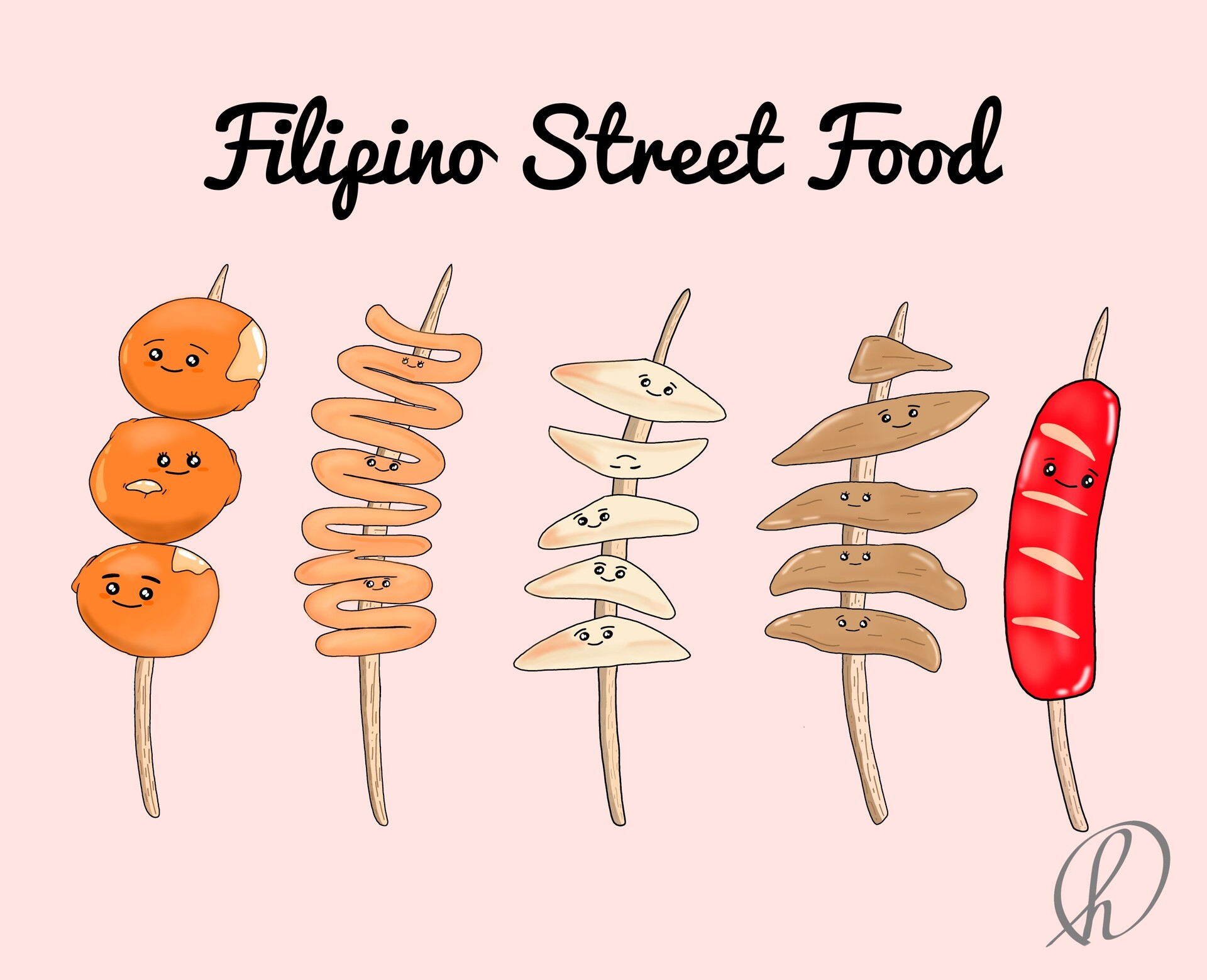 ArtStation - Philippines STREET FOODS