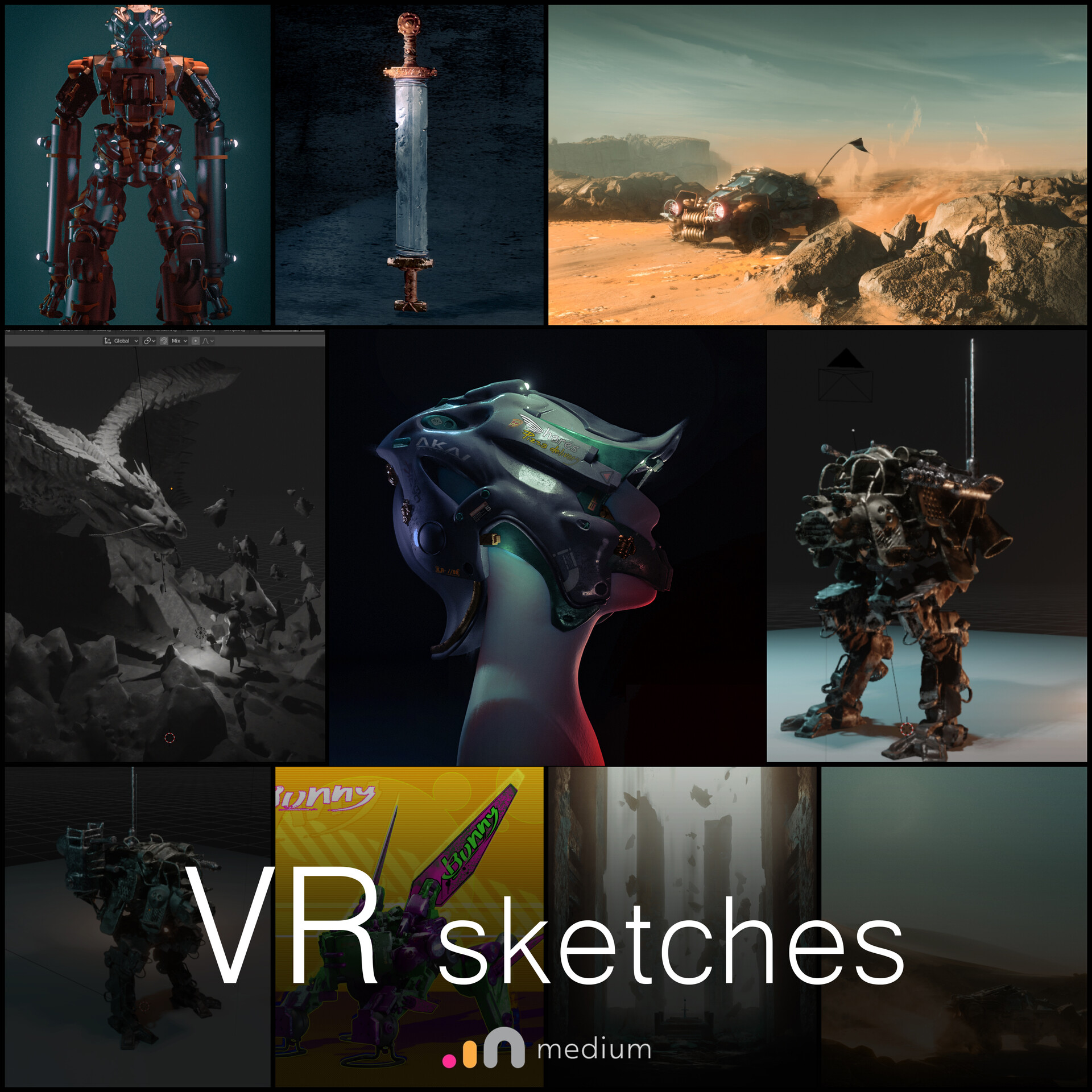ArtStation - VR sketches