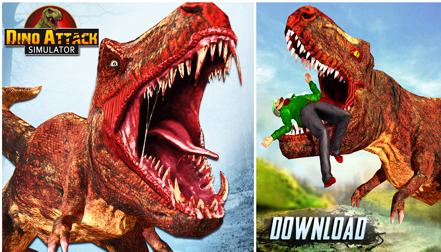 ArtStation - DINOSAUR ATTACK - VICIOUS BITE