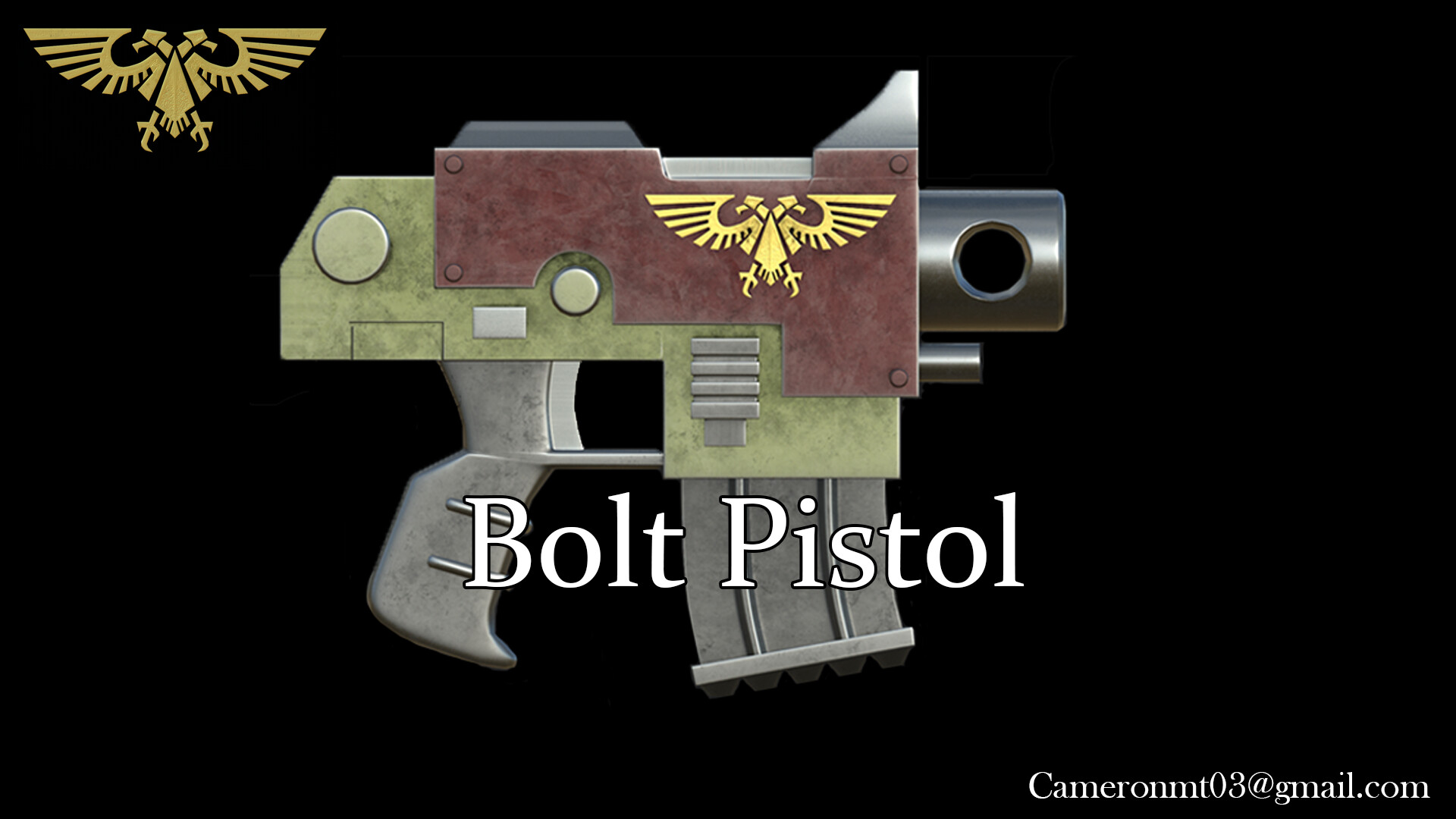 ArtStation - Bolt Pistol