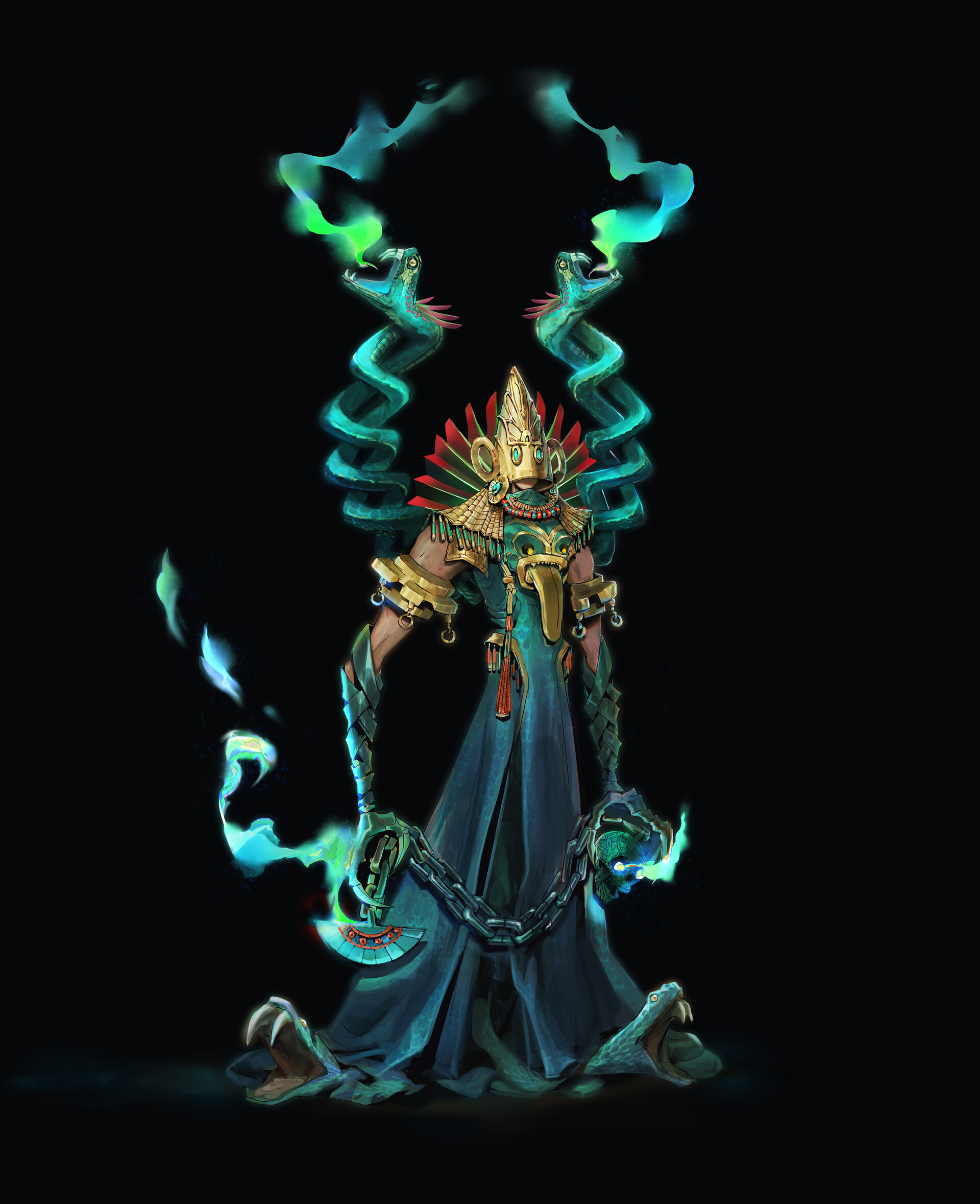 ArtStation - Aztec Warden