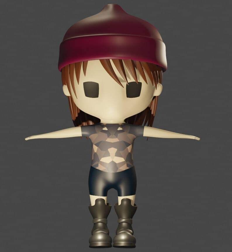 ArtStation - Game Character with Humanoid