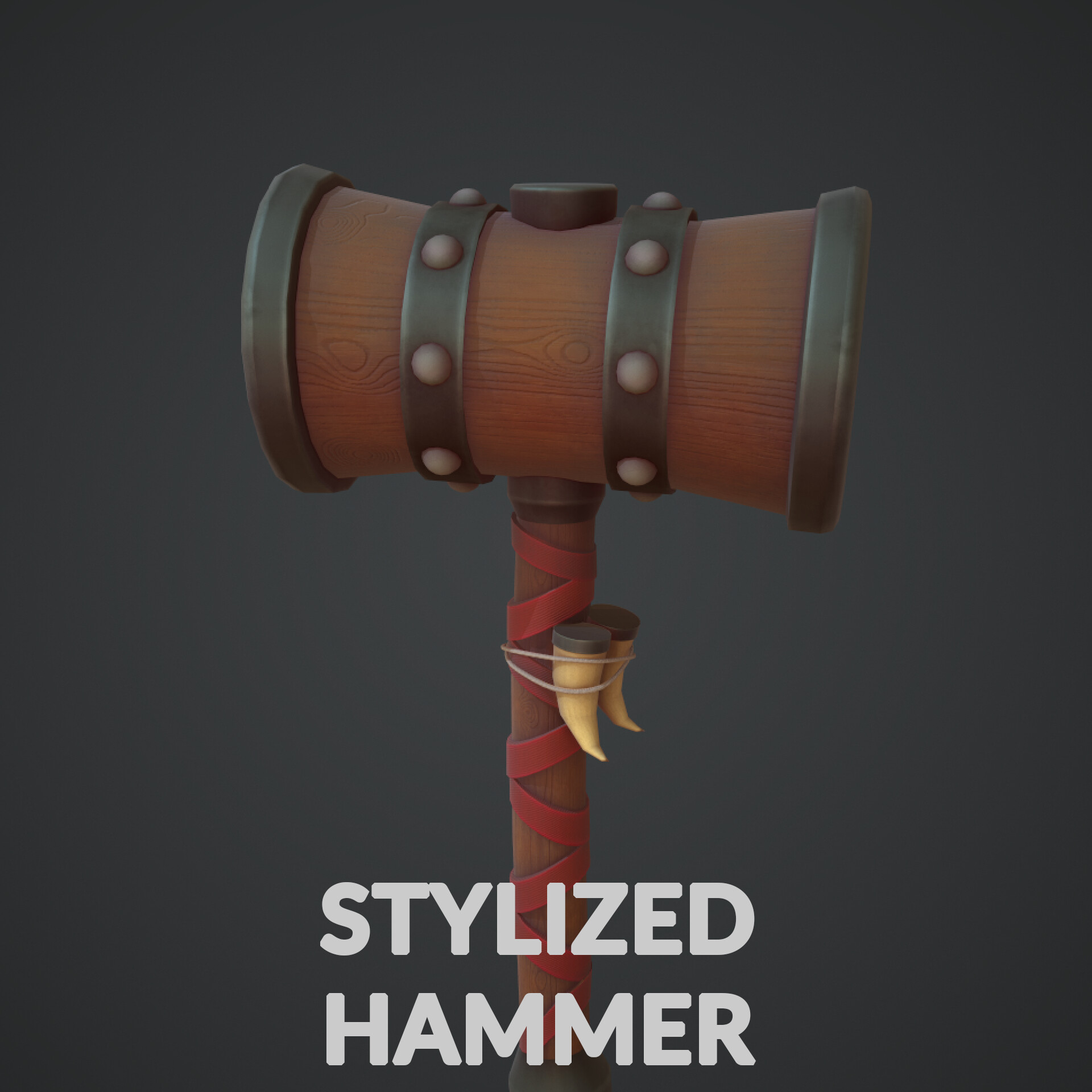 ArtStation - Stylized Hammer