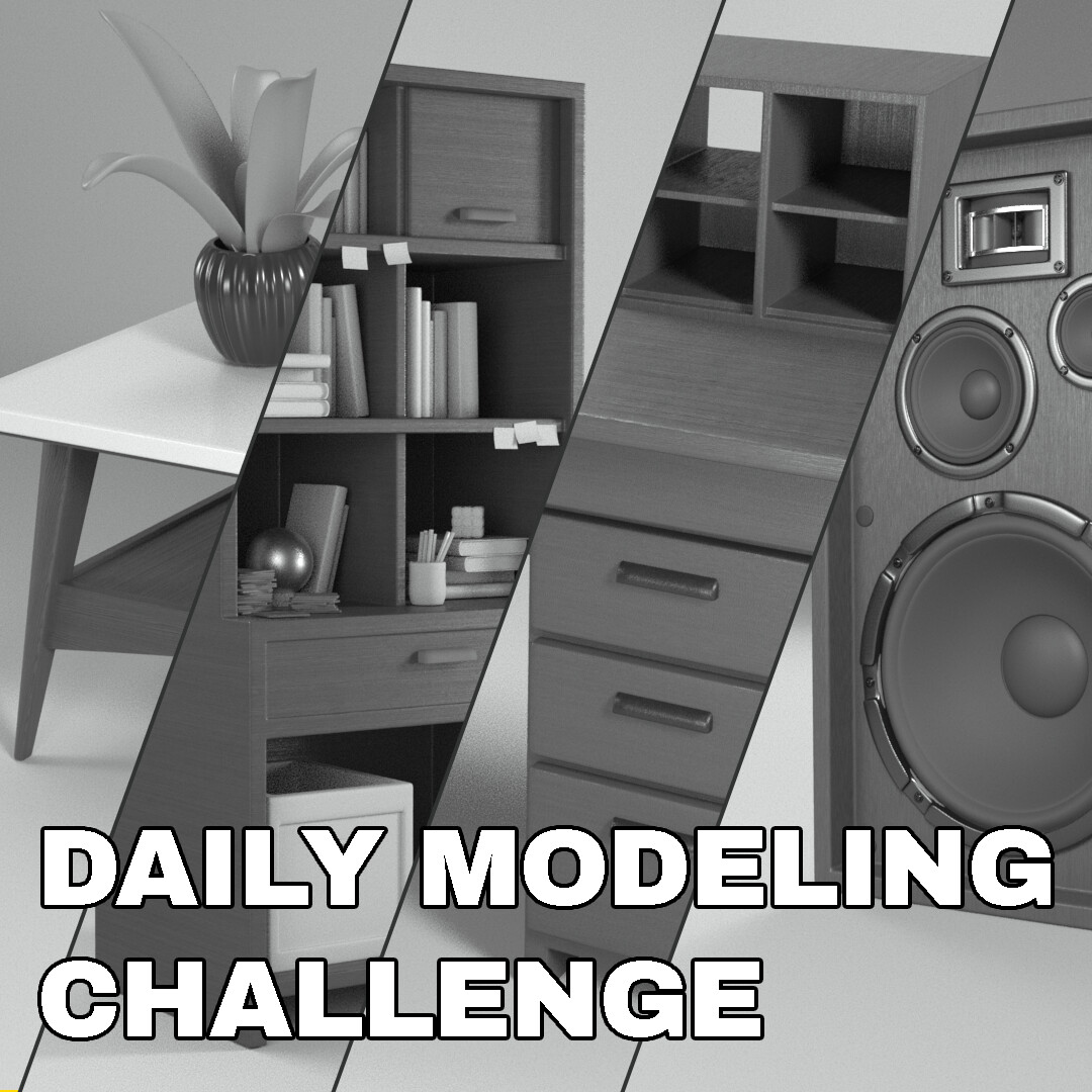 ArtStation - September Daily Modeling Challenge