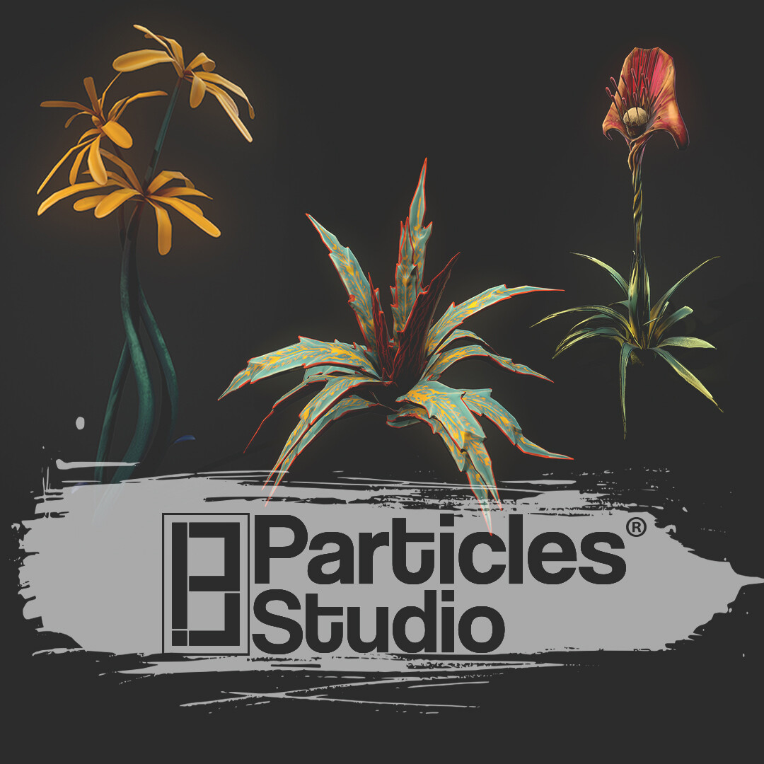 ArtStation - Concept plants V2 ( Game Ready Asset )