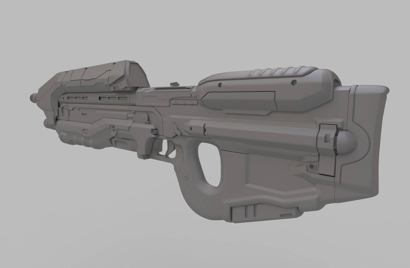 ArtStation - MA5D 3D Model Untextured
