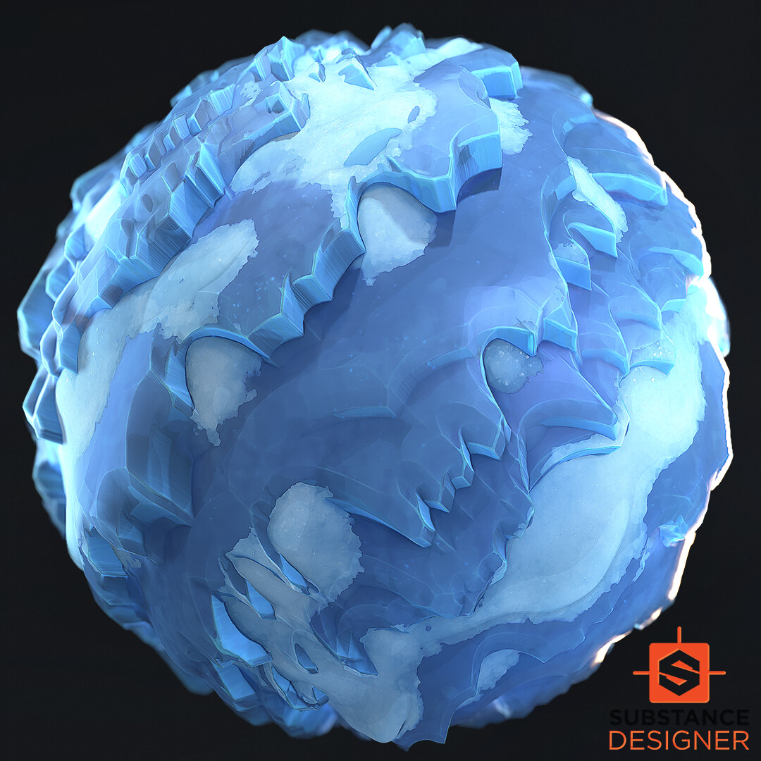 ArtStation - Stylized Ice