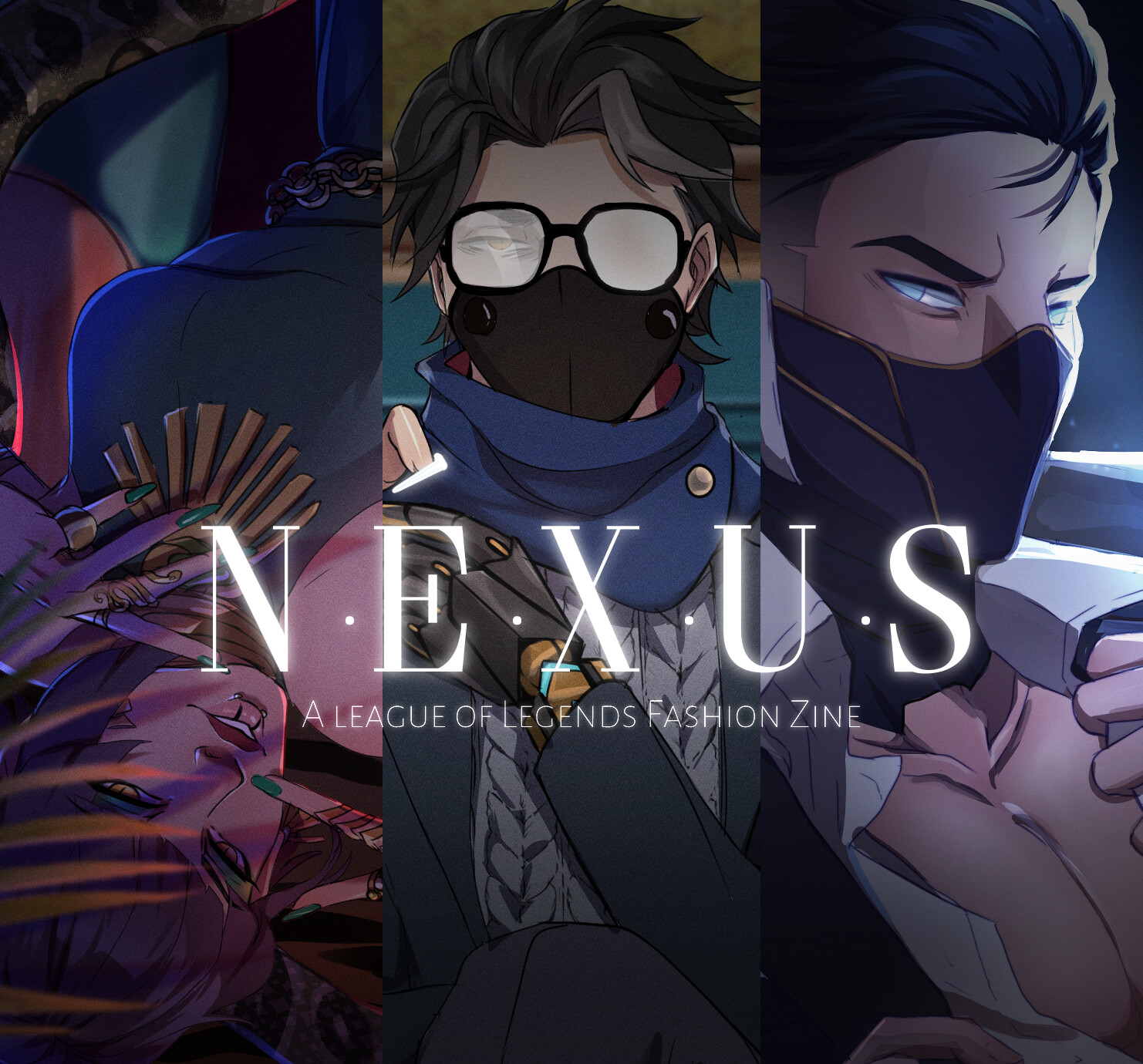 ArtStation - NEXUS Fashion Zine Pieces