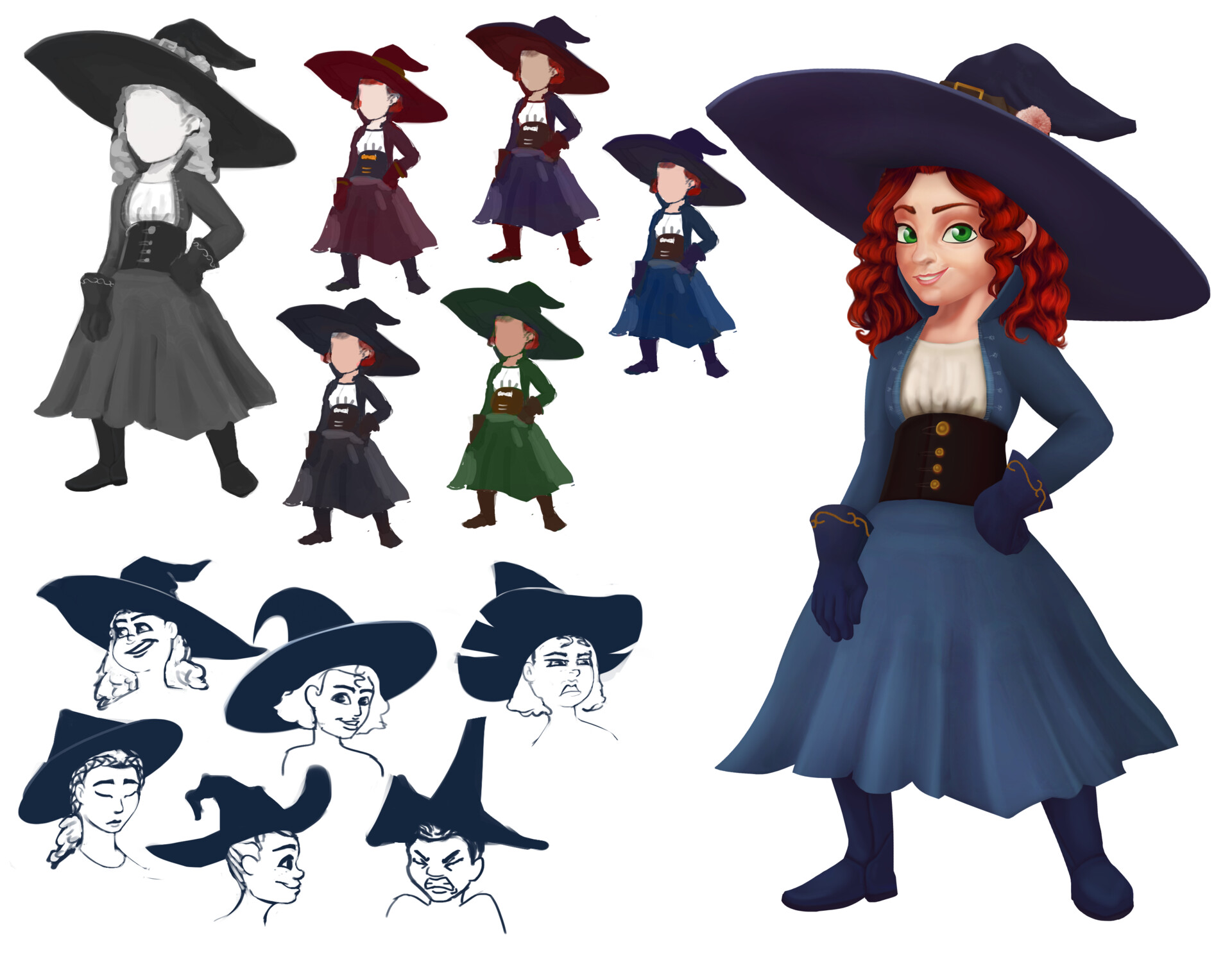 ArtStation - Witch design