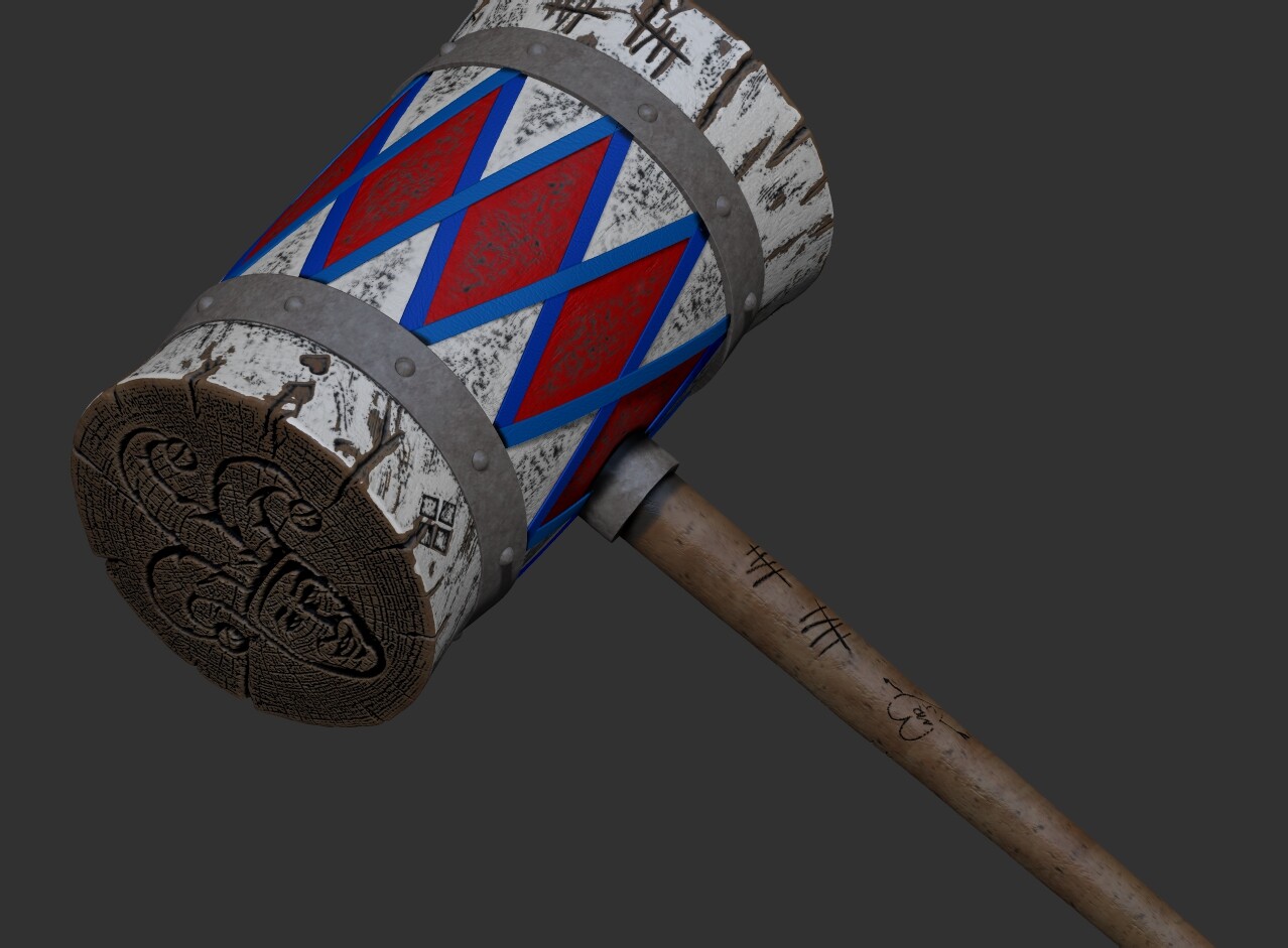 ArtStation - Harley Quinn hammer