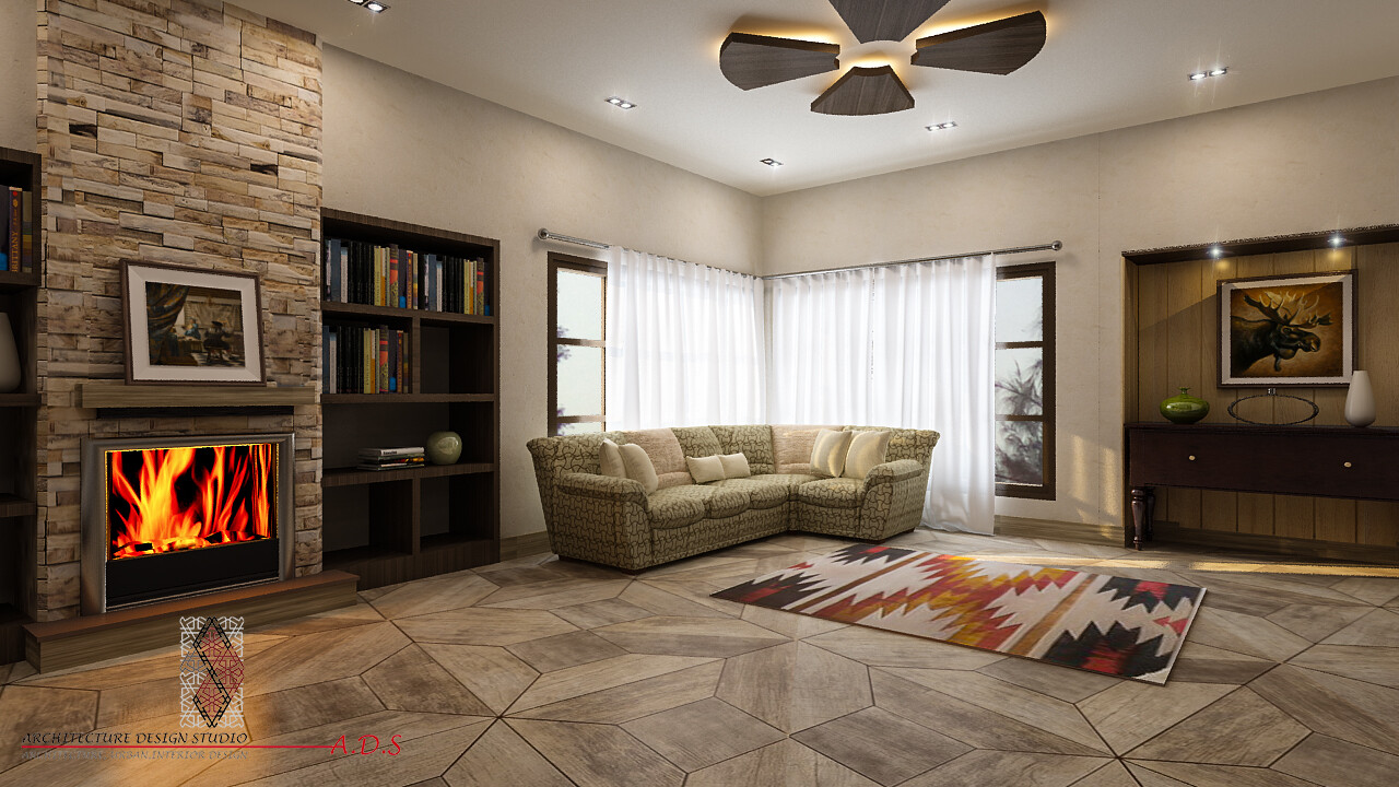 ArtStation - Shaheen Crew Hut|Residential Design