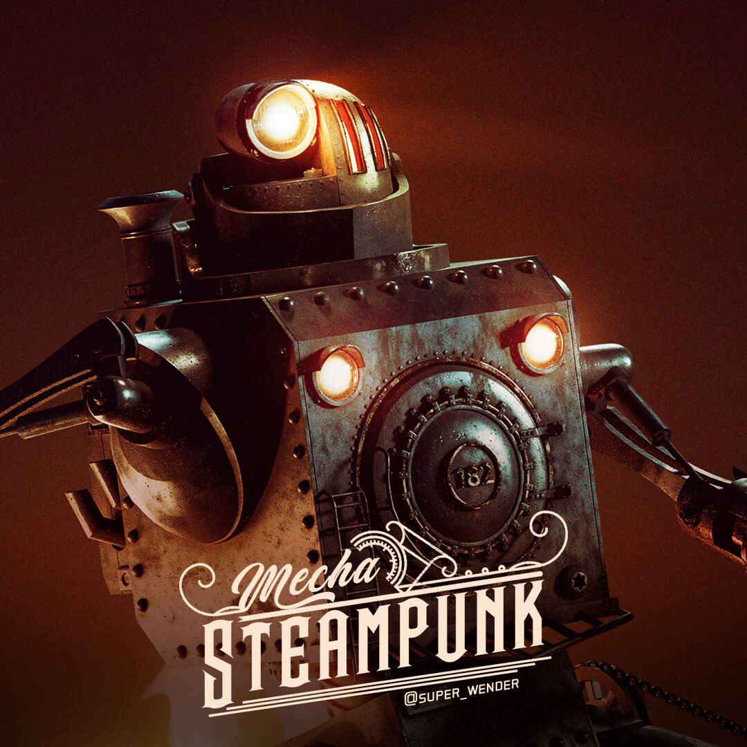 ArtStation - Mecha Steampunk