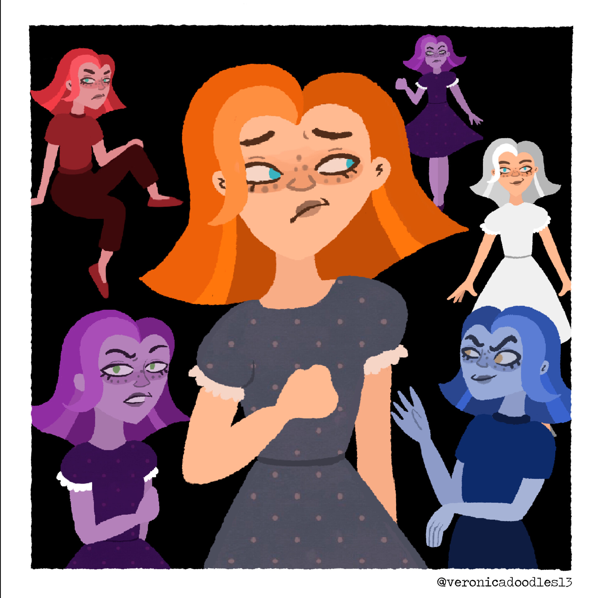 Verónica Blanco - Alicia Character Design