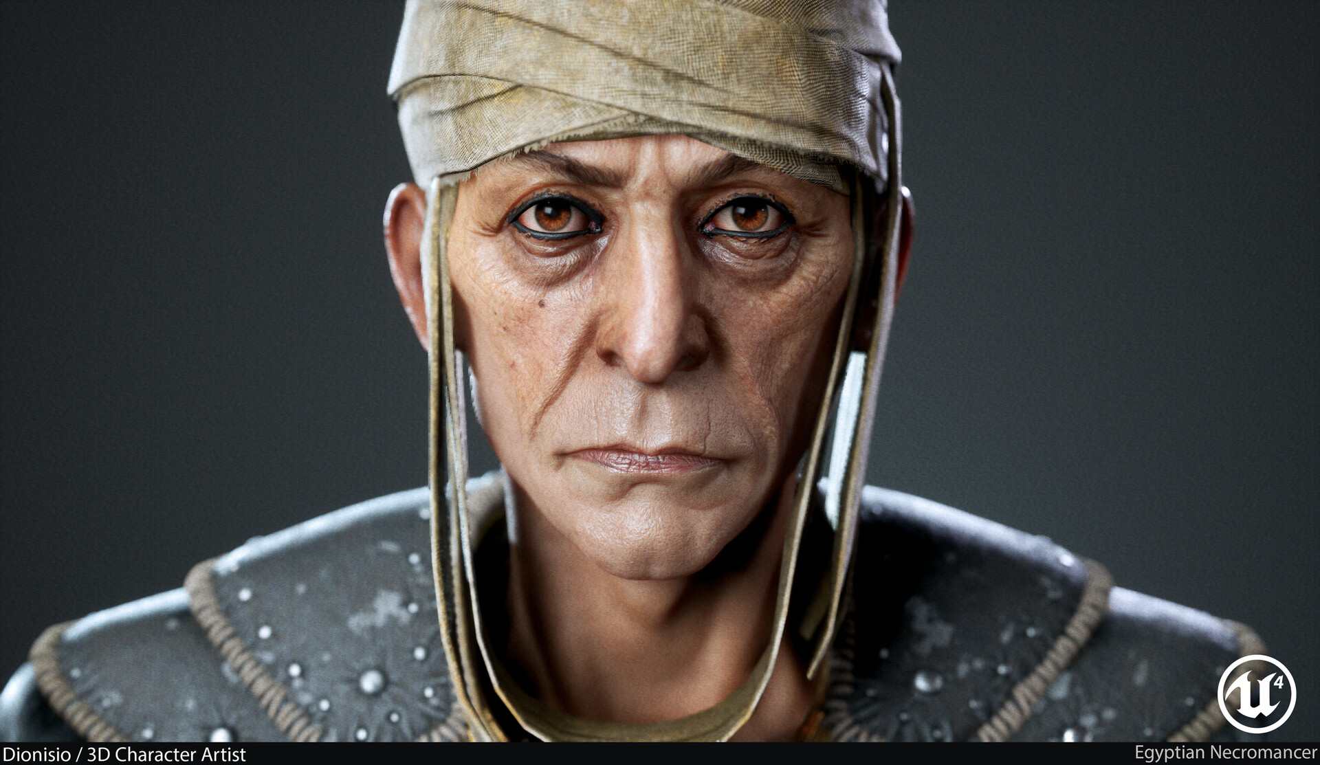 ArtStation - Egyptian Necromancer Real time Character Unreal Engine 4