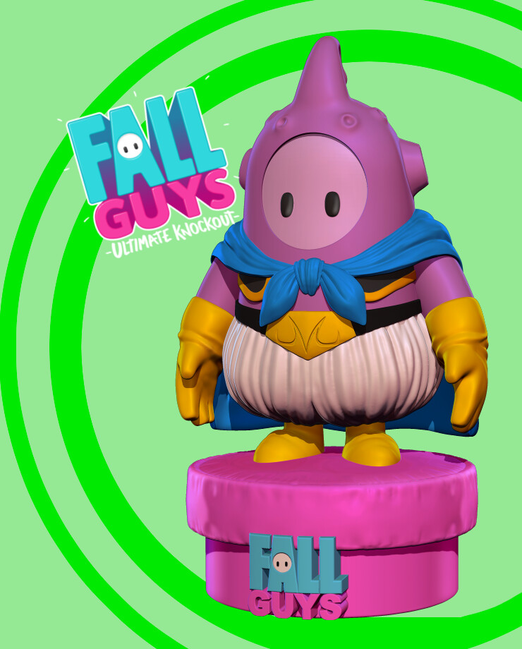 ArtStation - Fall Guys X Dragon Ball Z [FANART]