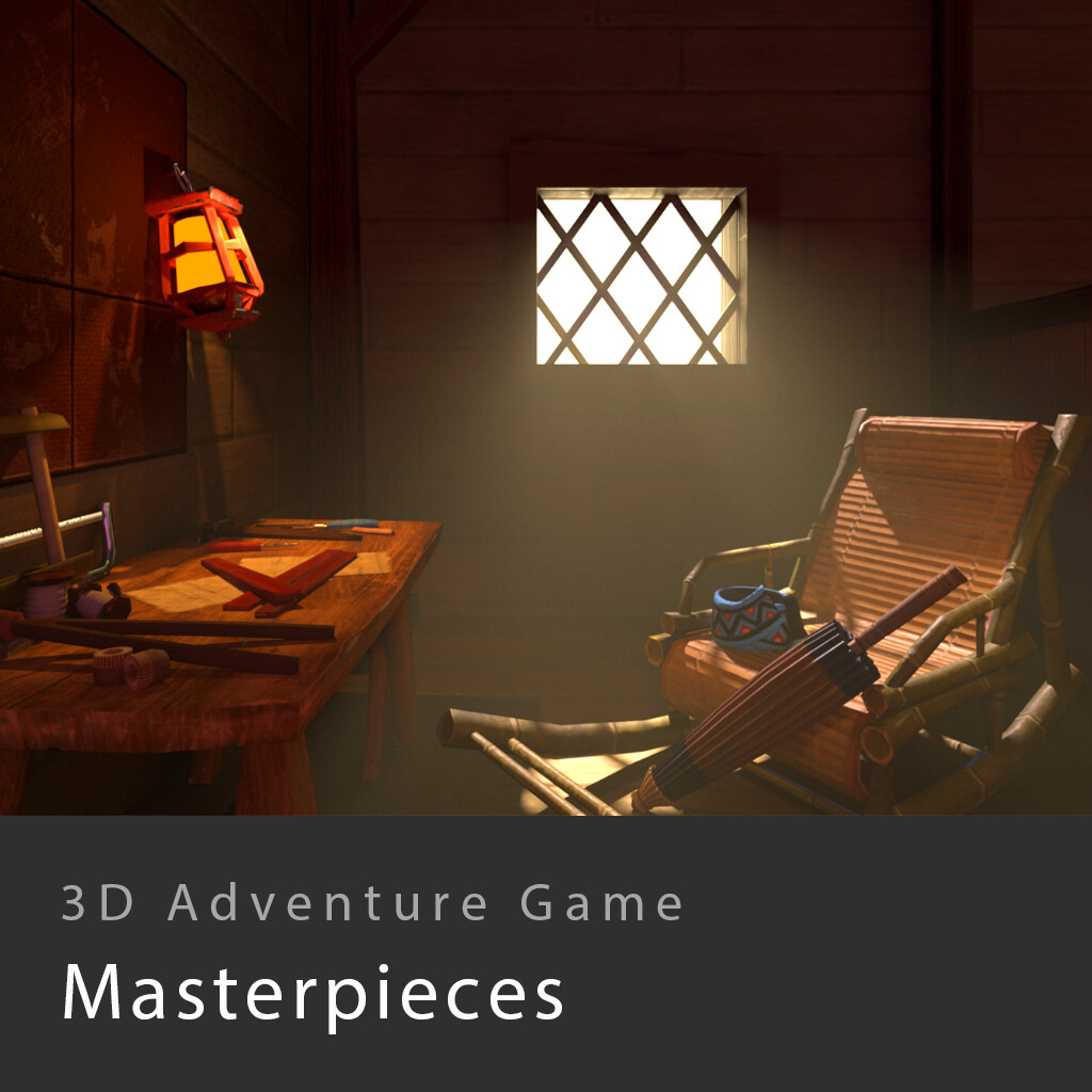 ArtStation - 3d Adventure Game: MasterPieces
