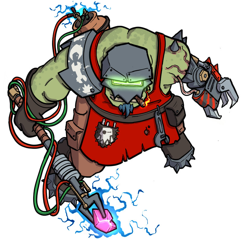 ArtStation - Orc Sprites for Dungeons and Dragons