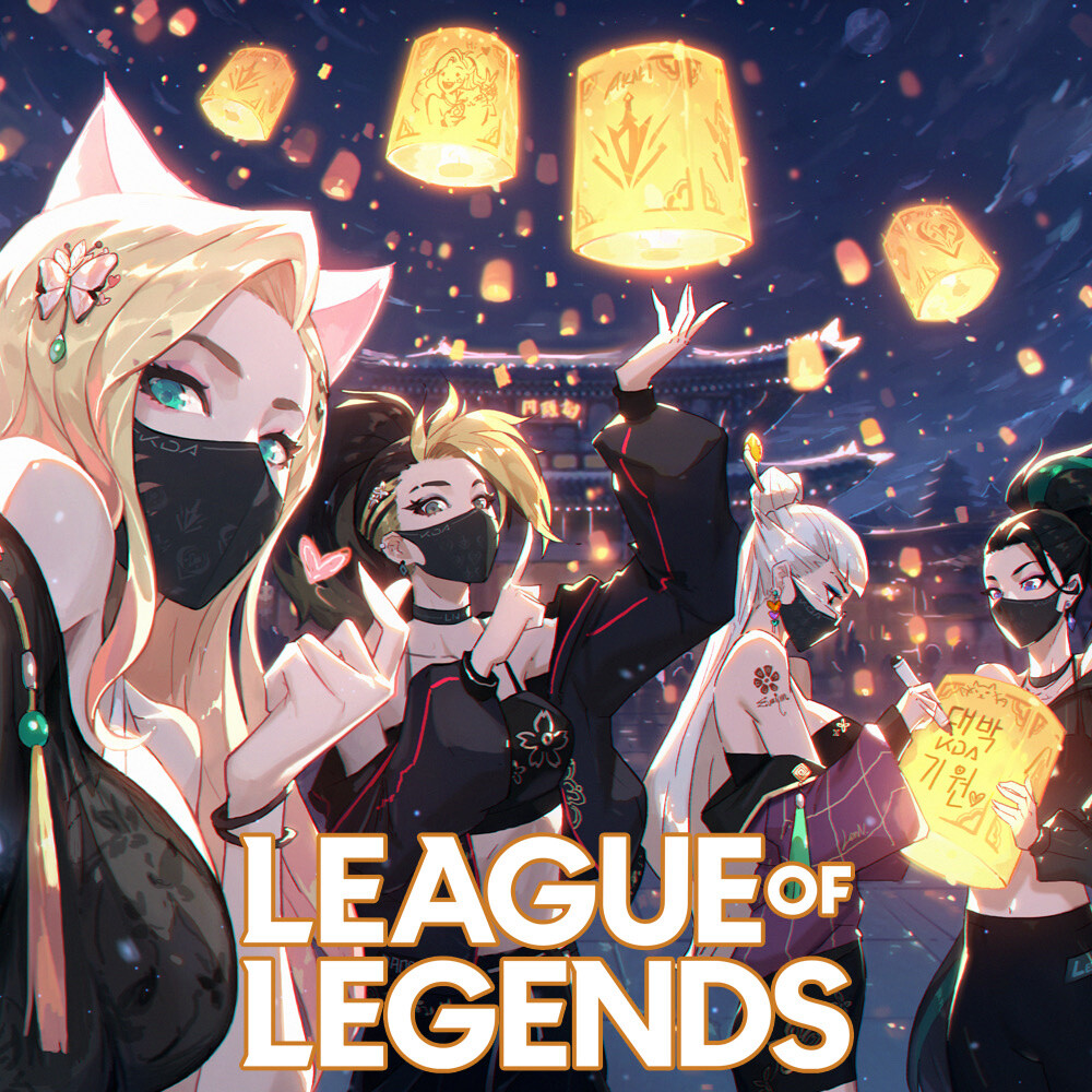 ArtStation - League of Legends K/DA COMEBACK Collab. (K/DA - BADDEST)