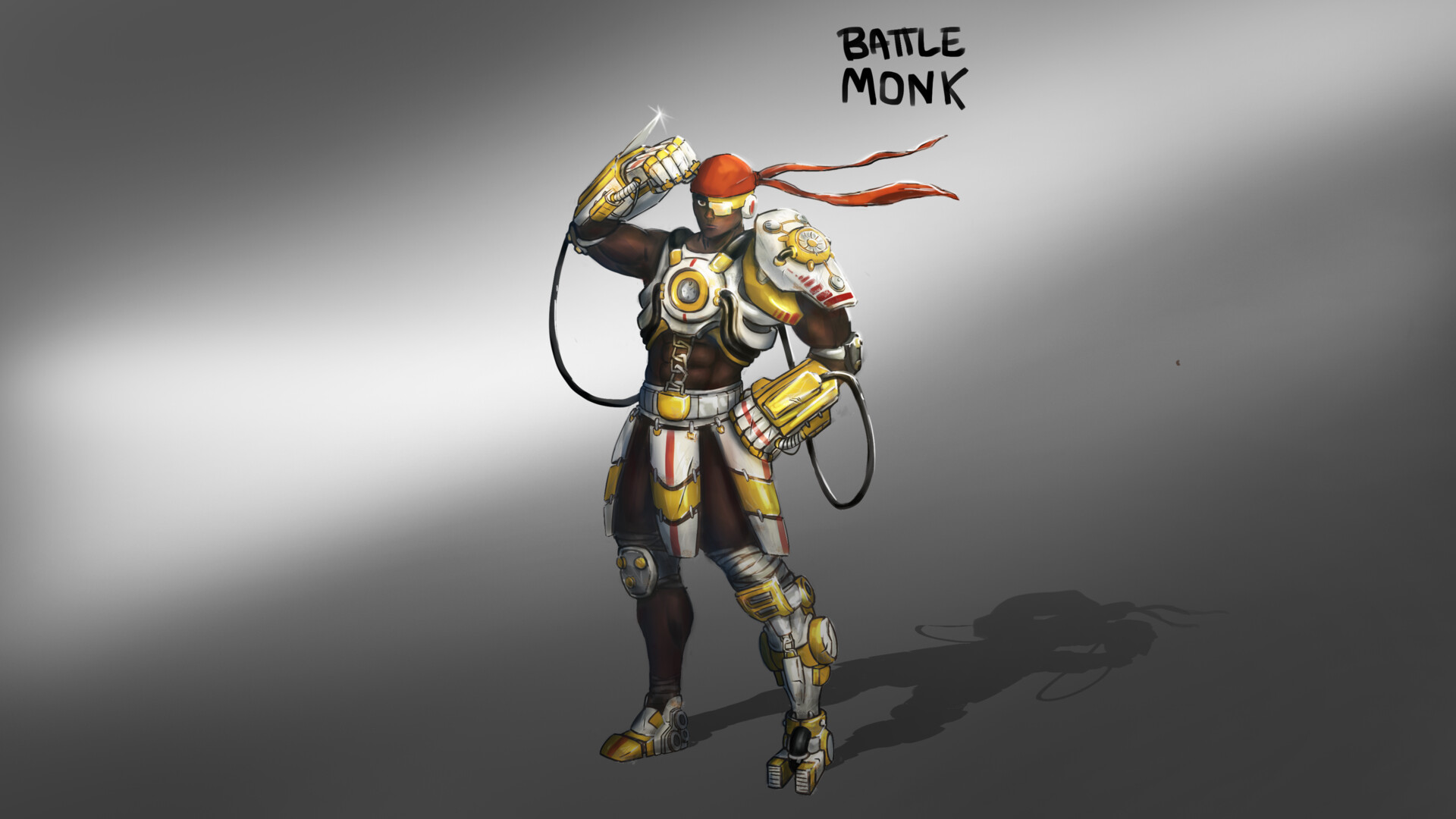 ArtStation - Battle Monk