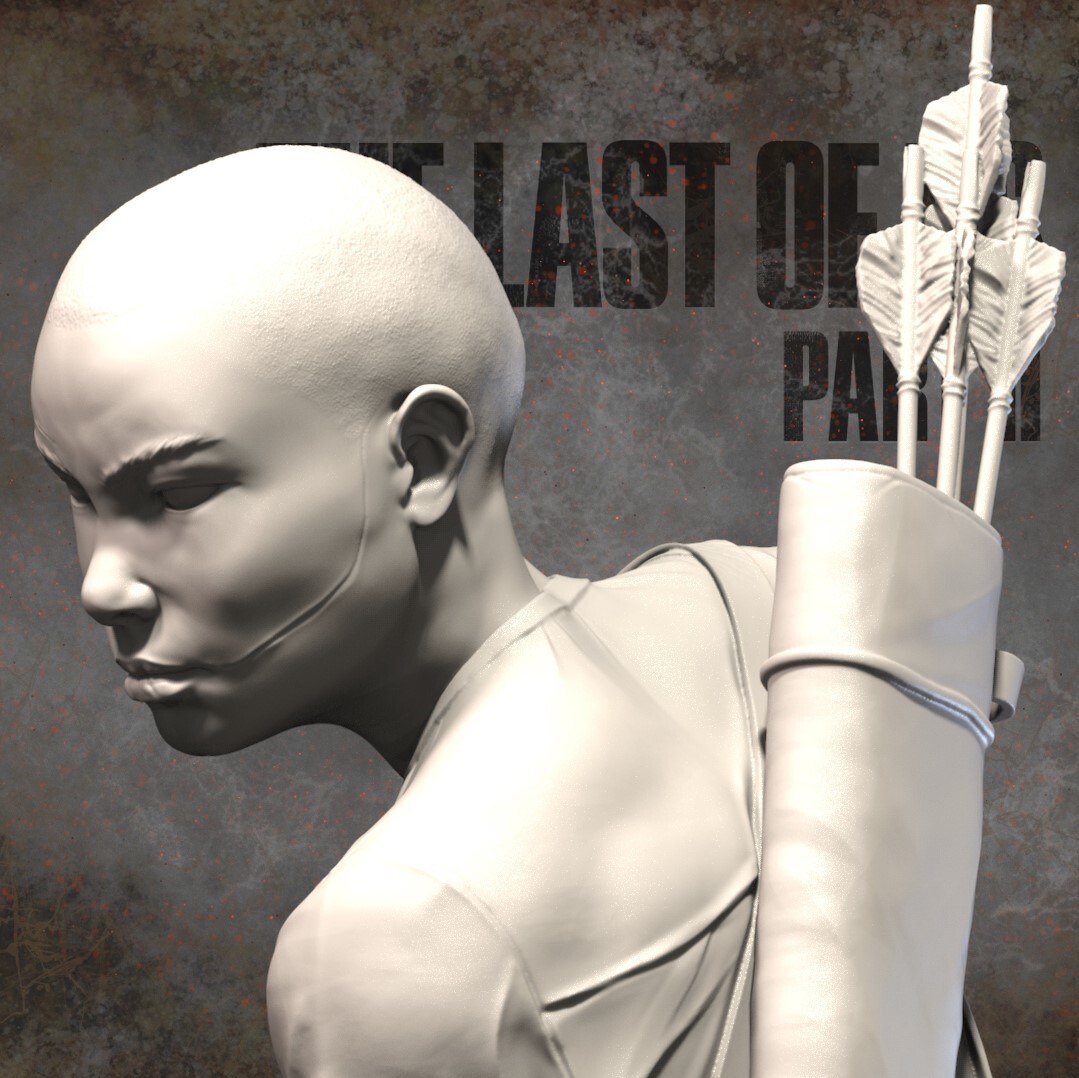 ArtStation - TLOU2 - Lev - 3D Printing